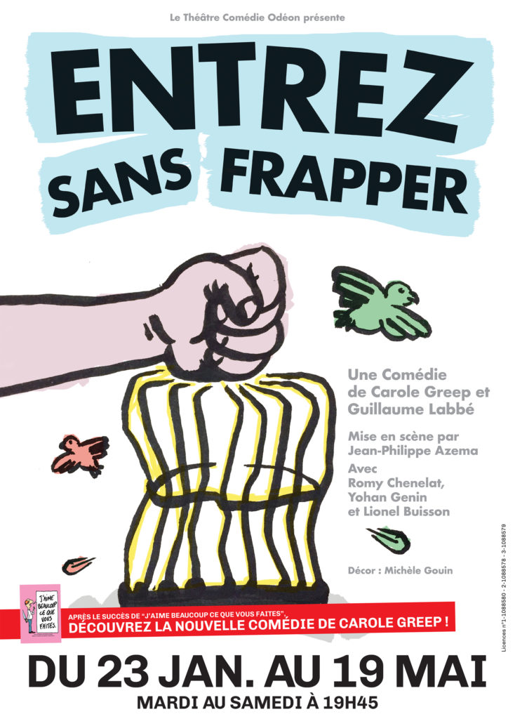 Entrez sans frapper - Théâtre Comédie Odéon
