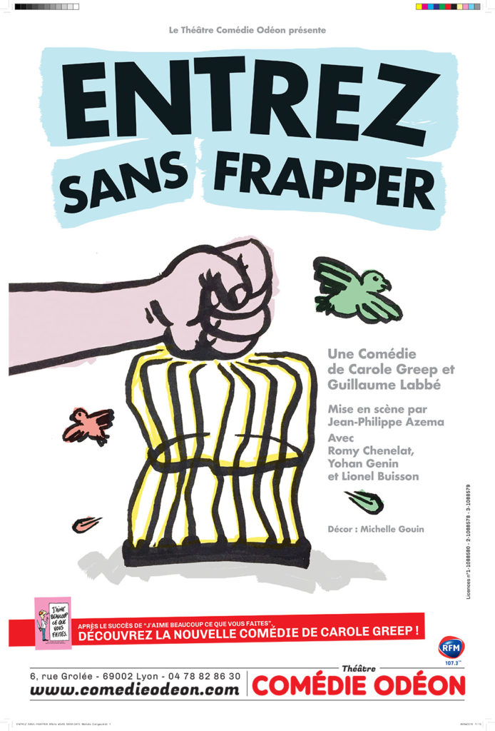 Entrez sans frapper - Théâtre Comédie Odéon