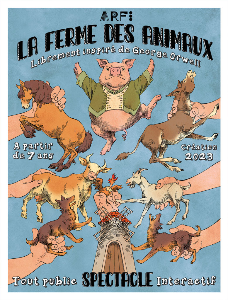 La Ferme des animaux - Théâtre Comédie Odéon